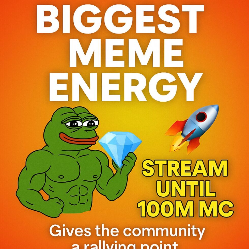 Biggest Meme Energy: Stream Until 100M MC - Streambase